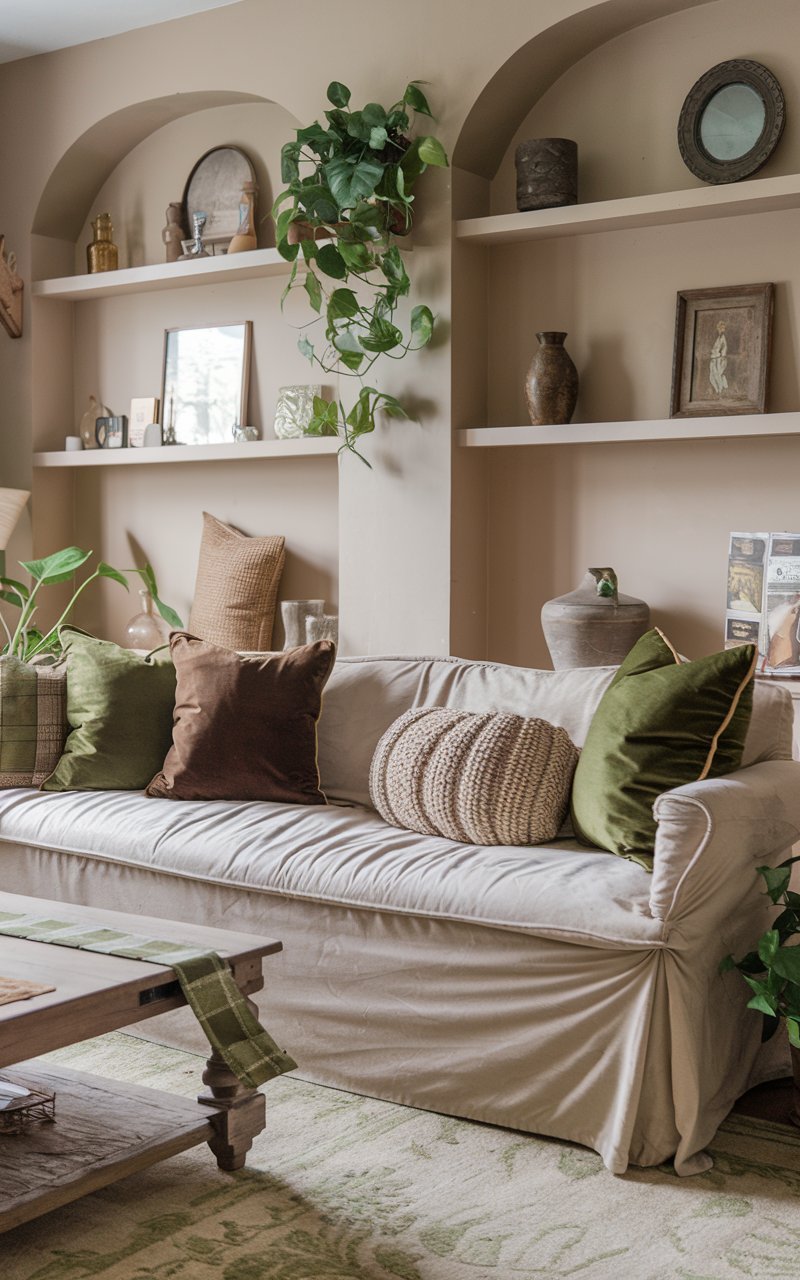 These 97 Cozy Earthy Living Room Ideas will make your Guests envy you ...