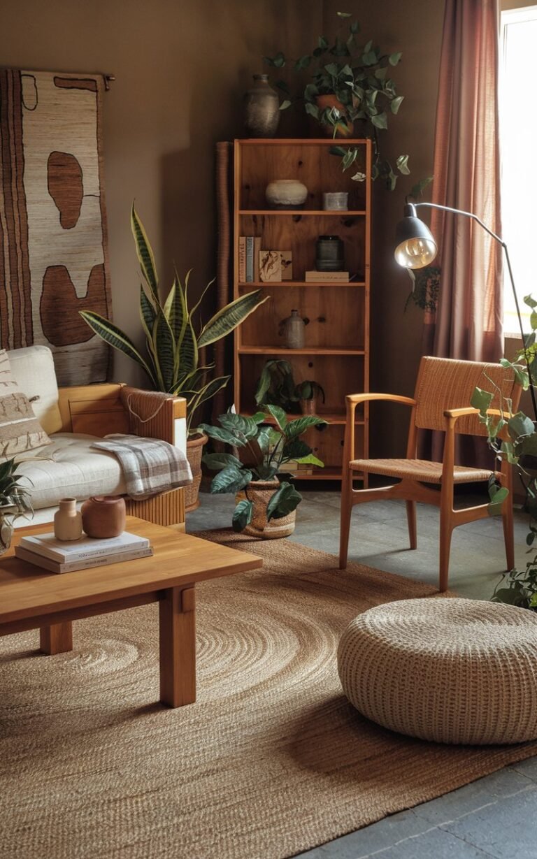 These 97 Cozy Earthy Living Room Ideas will make your Guests envy you ...