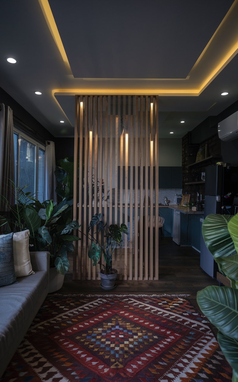 83 Living Room Partition Ideas That’ll Give Your Home the “Wow” Factor ...