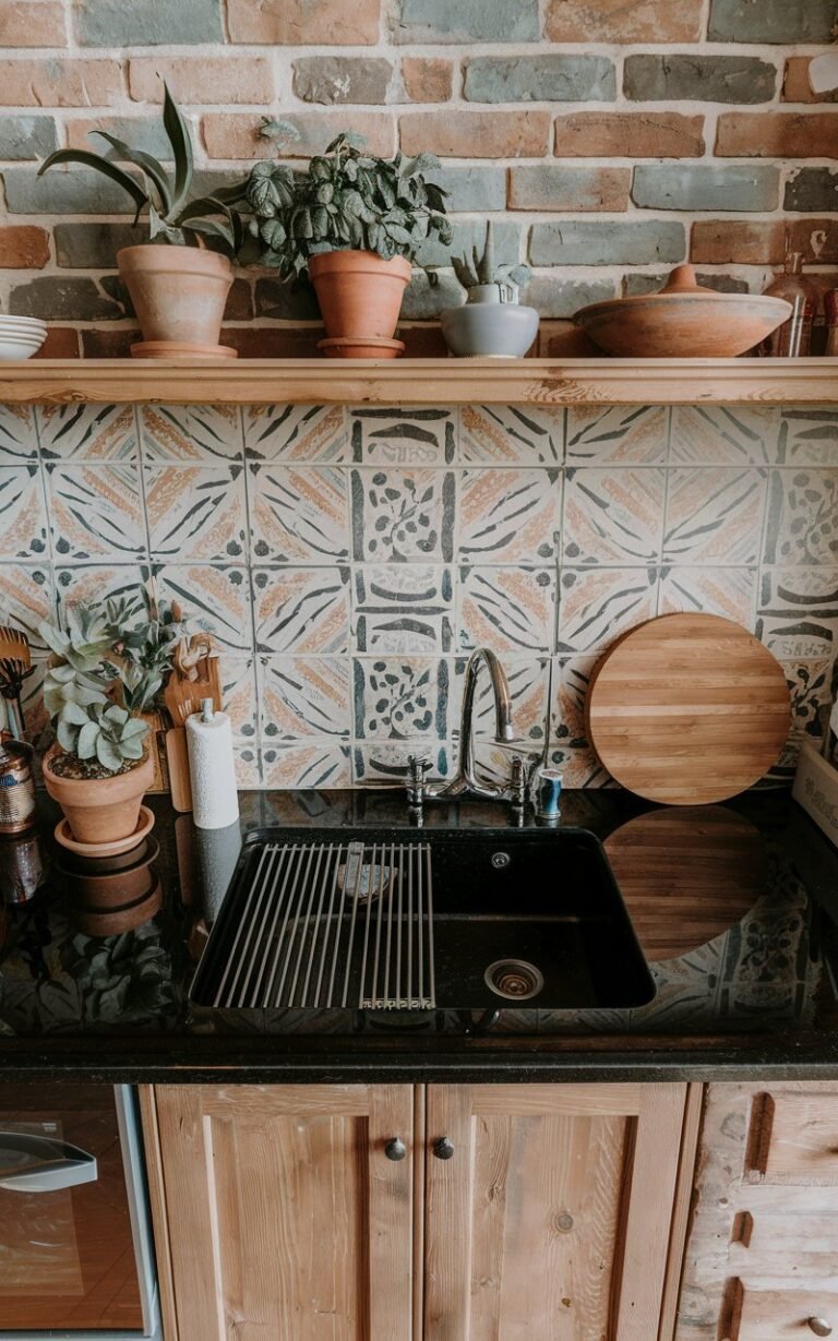 49 Gorgeous Kitchens with Black Granite Countertops That Prove Black Is ...