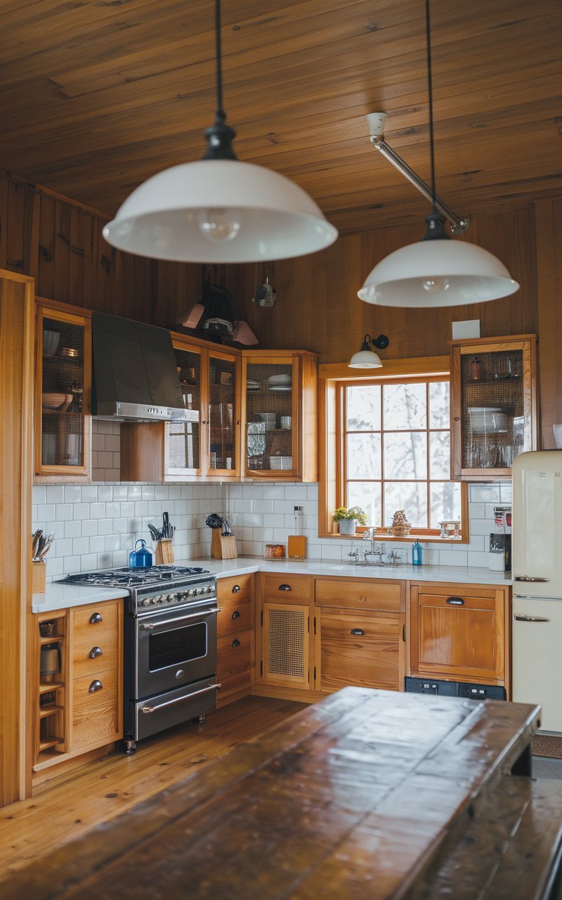 47 Ways to Style Natural Hickory Kitchen Cabinets Like a Pro – A SERENE ...