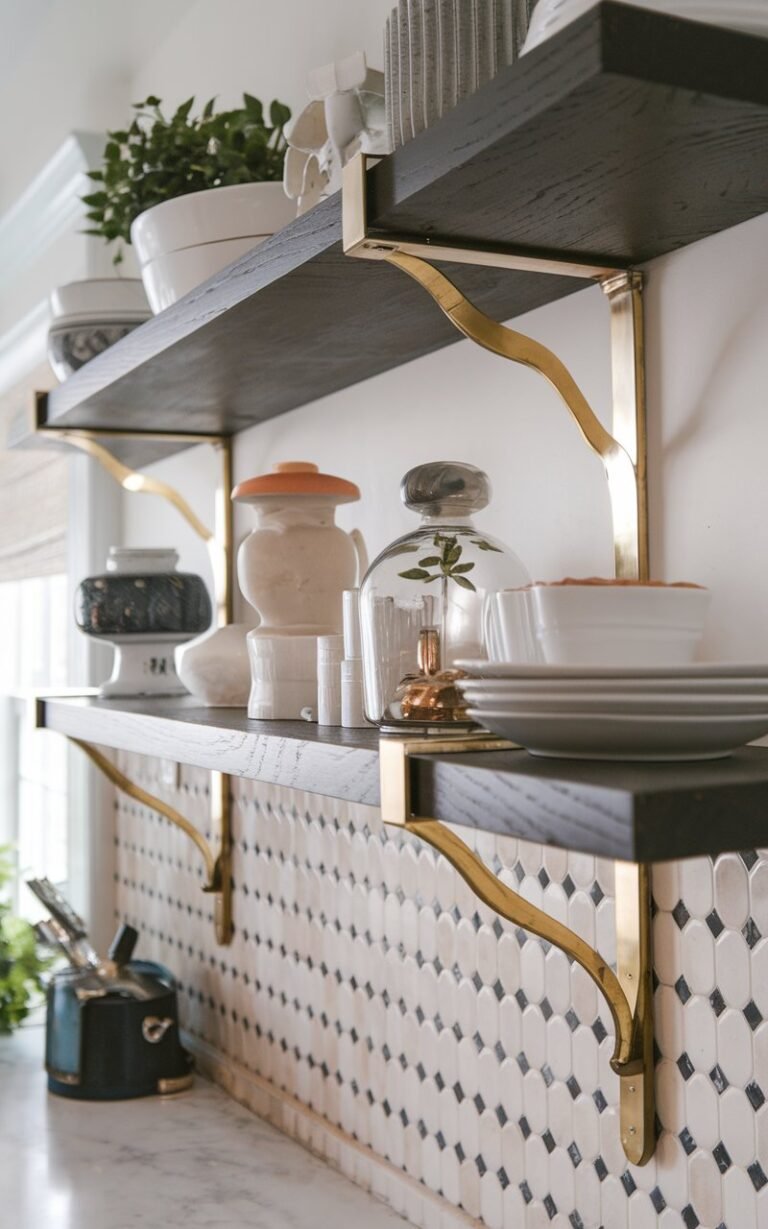 47 Open Shelf Kitchen Ideas That Blend Beauty & Function – A SERENE HOME