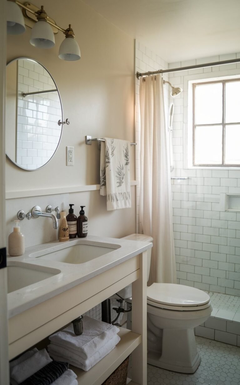 35 Small Full Bathroom Ideas That Are So Good, You’ll Want a Smaller ...