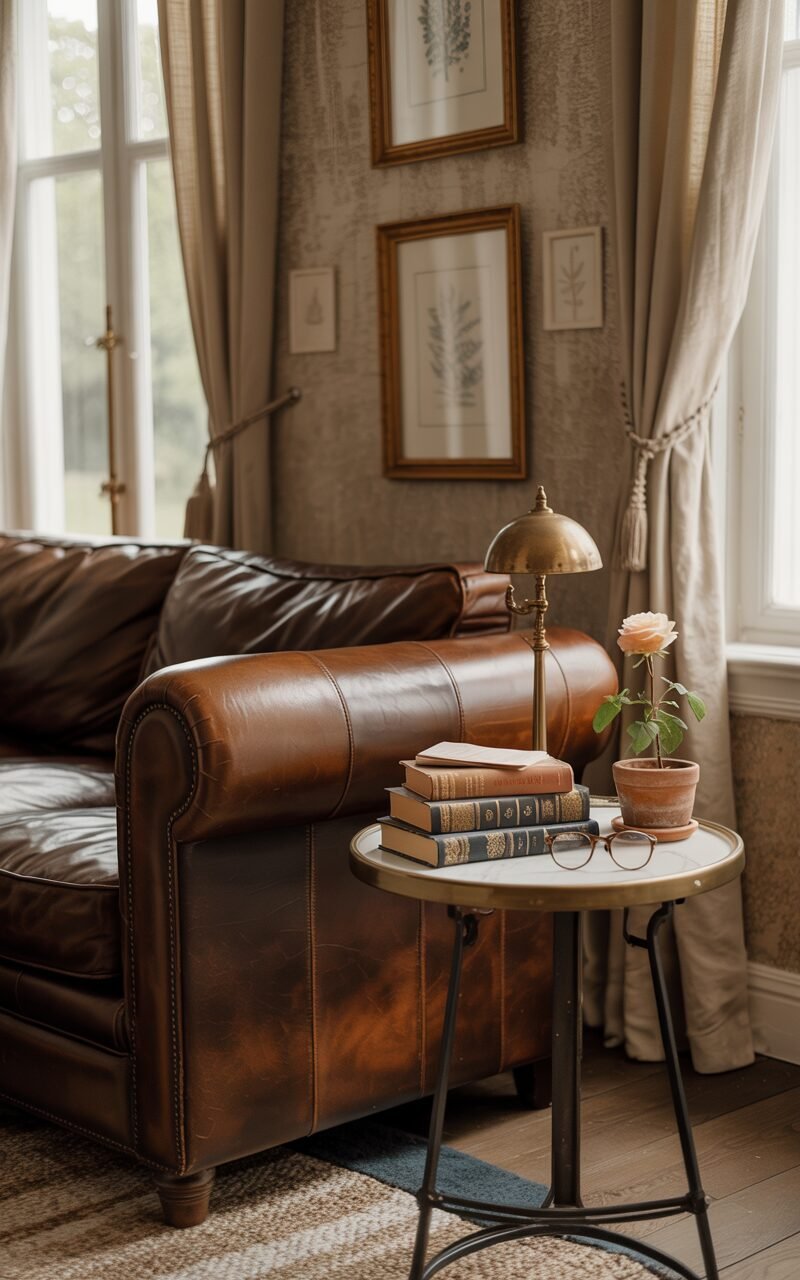 35 Gorgeous Leather Couch Living Room Decor Tips to Elevate Your Home ...