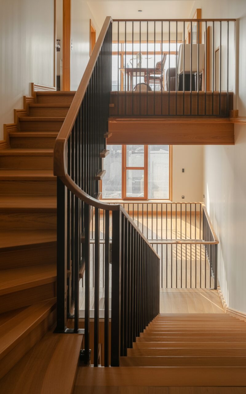 26 Staircase Railing Design Ideas That Turn a Simple Staircase Into a ...