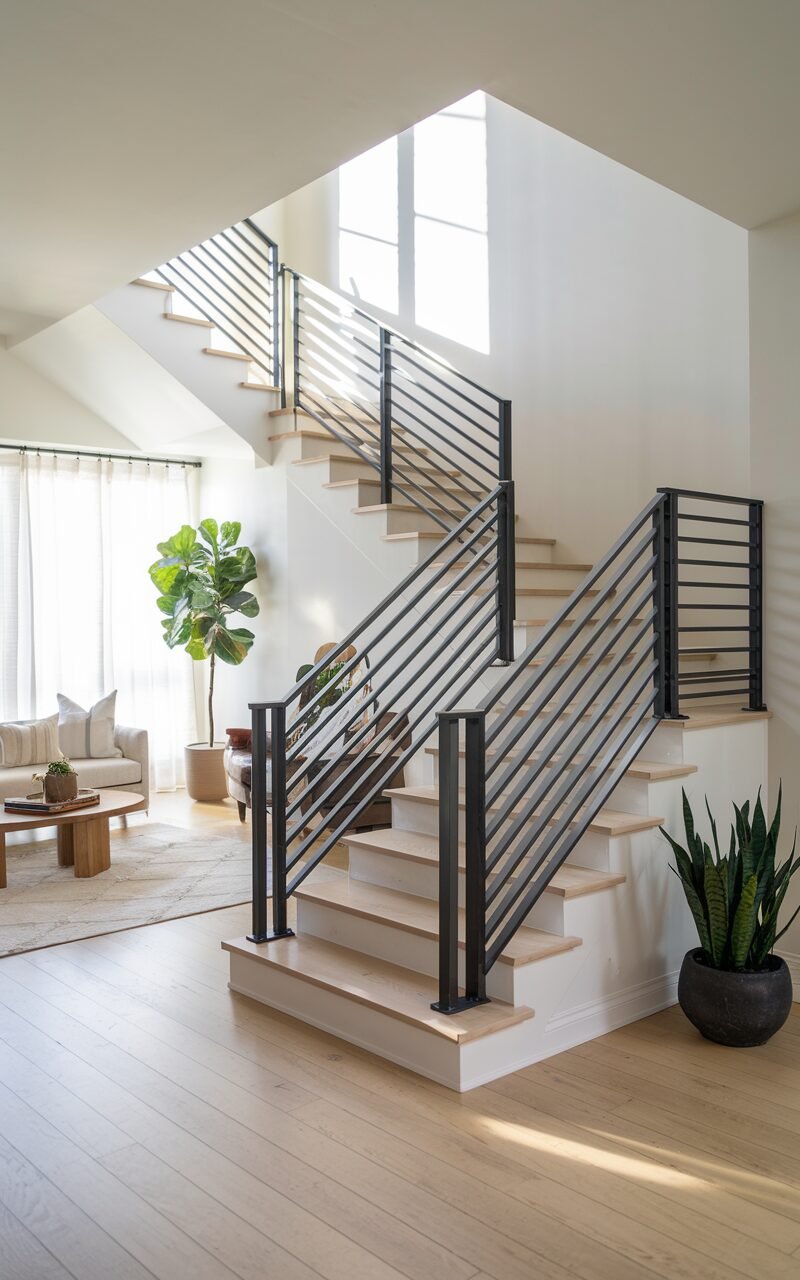 24 Black Staircase Ideas That Instantly Elevate Your Home – A SERENE HOME